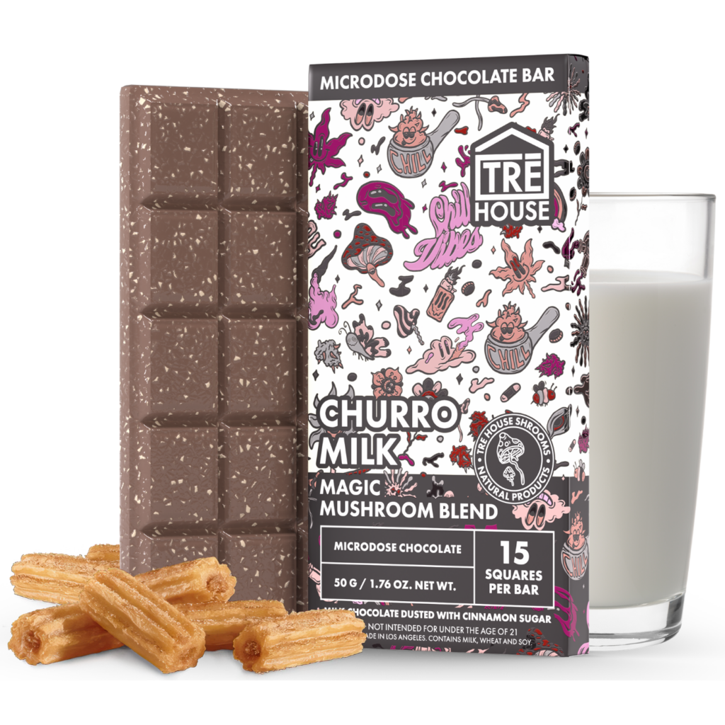 Peanut Butter Magic Mushroom Chocolate Bar